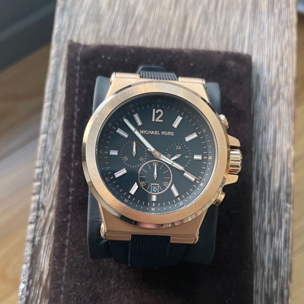 Michael Kors Dylan Rose Gold Watch - Gem